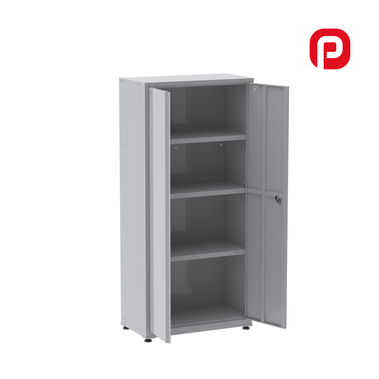 Armário Aço Portas - AP 402 SL | Pandin